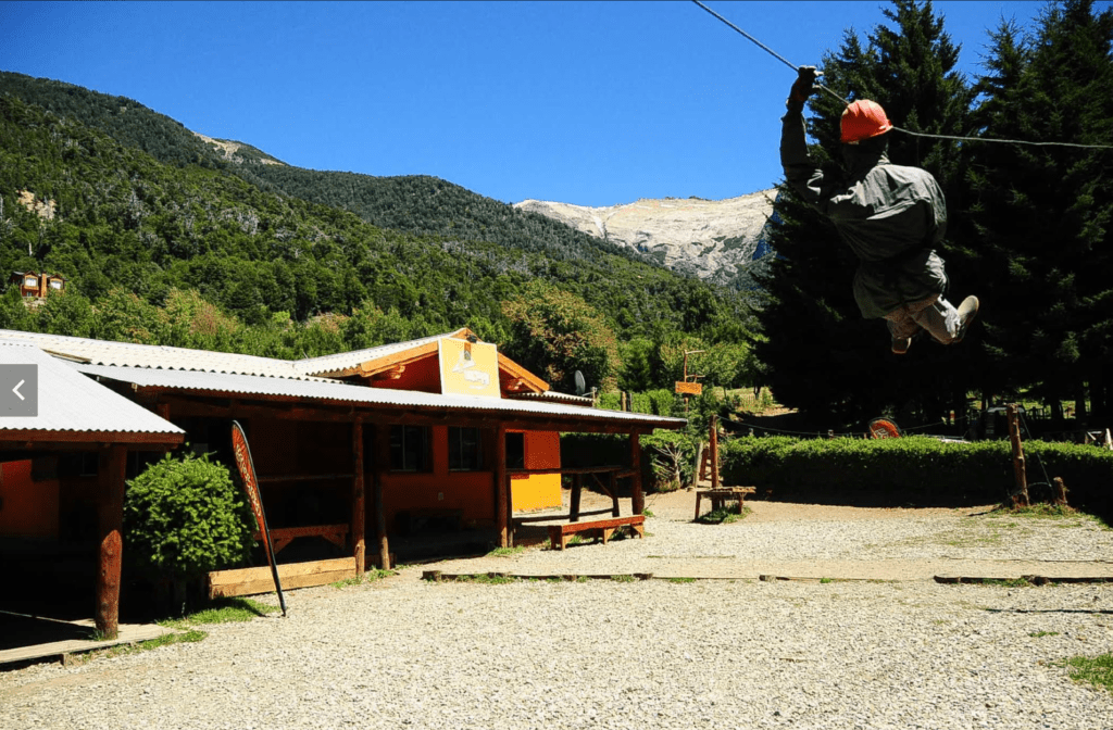 Adrenalina total, Canopy en el Cerro López